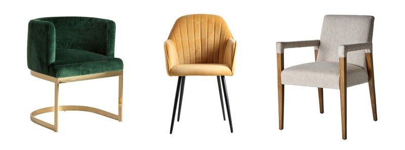 How to choose the color of the dining room chairs?