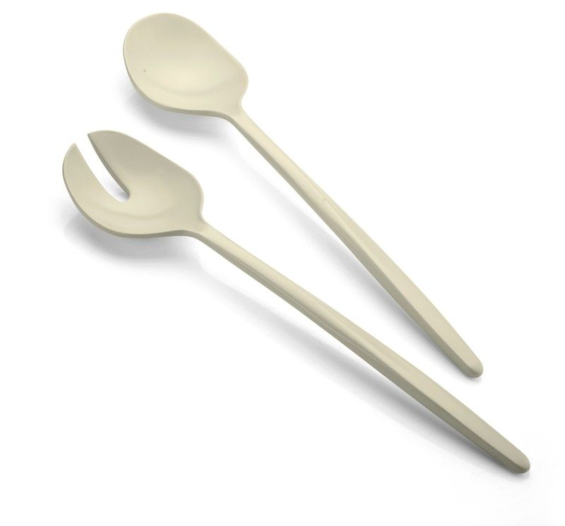 Salad cutlery TIERRA Clay, 28x2x2cm — Qechic