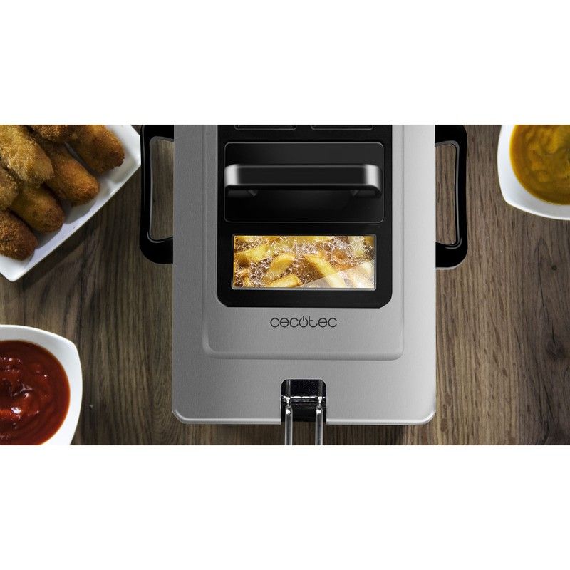 Freidora CleanFry 3l. Cecotec — Qechic