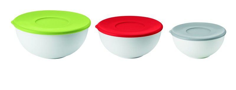 Conjunto de 3 recipientes com tampas Assorted Series Kitchen Active ...