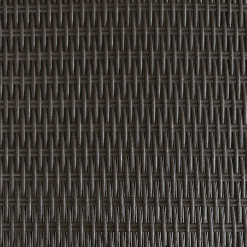 NEW PORT - Relax Deck Chair Resin Imitation Rattan With Chocolate Brown ...