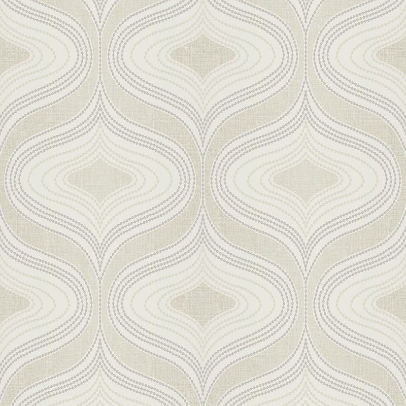 Ellipse Grey Wallpaper — Qechic