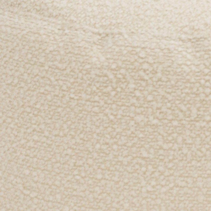 Round Upholstered Puff Anat Beige, Ø60x30 cm — Qechic