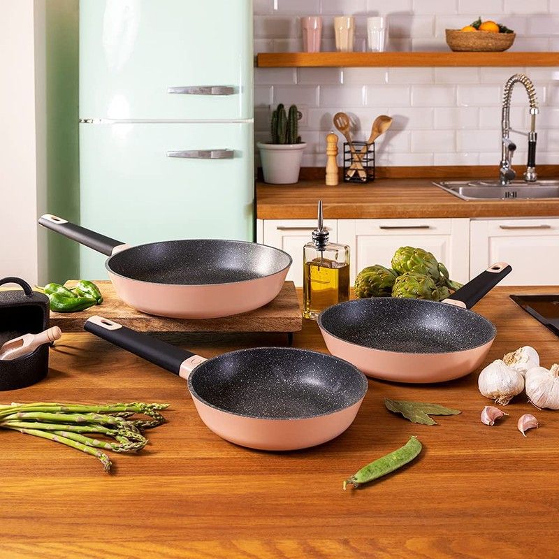 Conjunto de panelas Polka Experience 20-24-28 Conjunto de baldes Gravidade Cecotec — Qechic